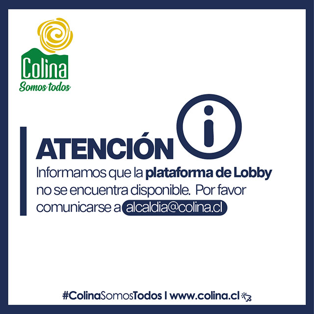 Municipalidad De Colina – Somos Todos