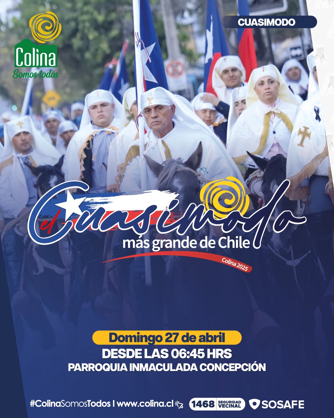 Colina se prepara para vivir el Cuasimodo 2025, una de las tradiciones ...